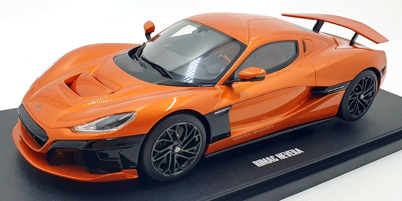 GT Spirit 1/18 Scale Resin GT880 - Rimac Nevera - Metallic Orange — R.M ...