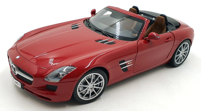 Minichamps 1/18 scale Diecast DC8524C - Mercedes-Benz SLS AMG Convertible - Red — R.M.Toys Ltd
