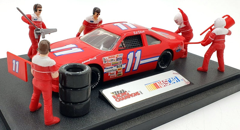 Racing Champions 1/24 Scale 09060 - Ford #11 Nascar Pit Stop Show Case ...