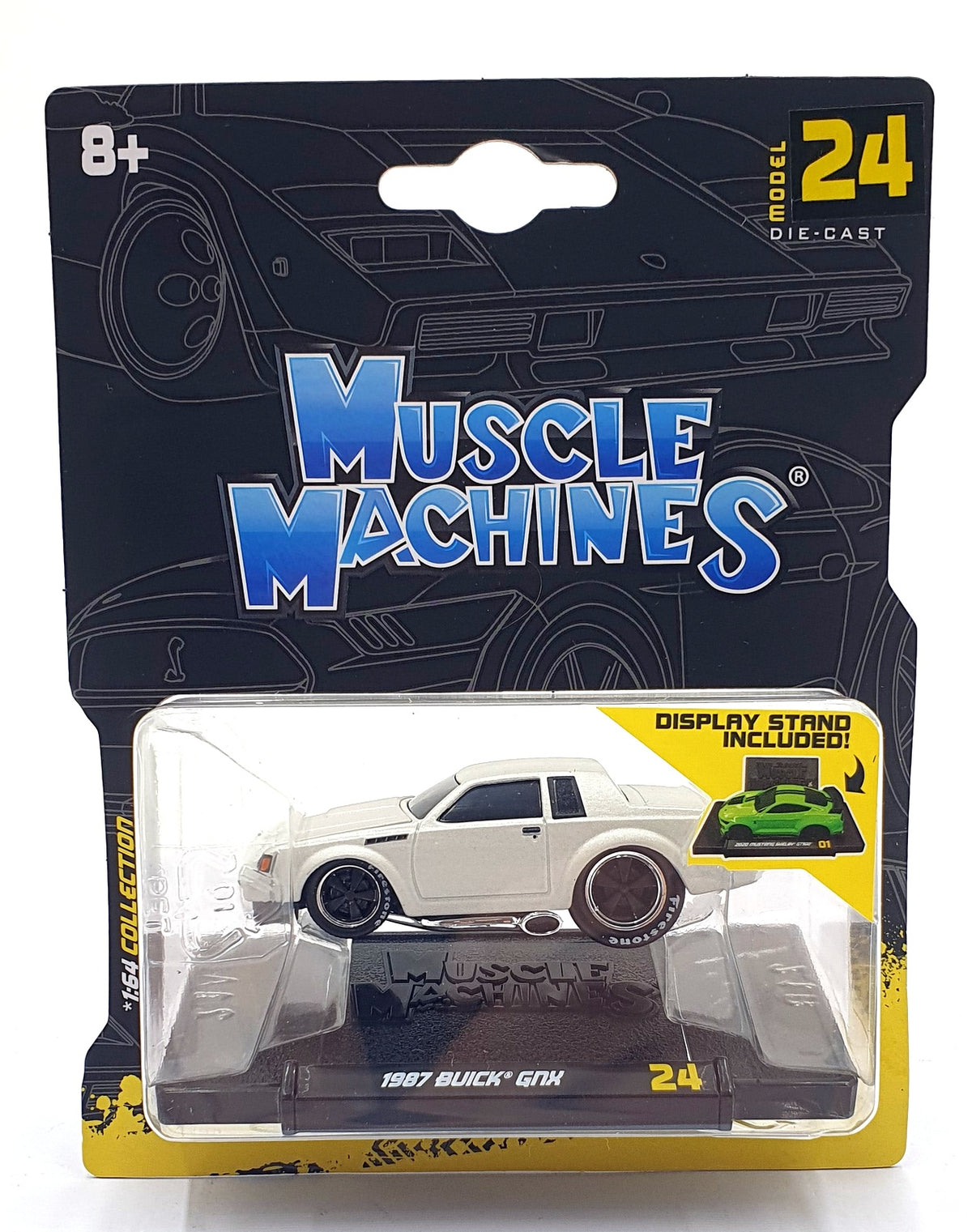 Muscle Machines 1/64 Scale 15526 - 1987 Buick GNX - Pearl — R.M.Toys Ltd