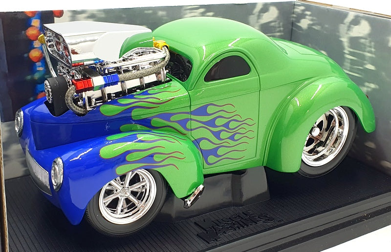 Muscle Machine 1/18 Scale Diecast 61006 - 1941 Jeep Willys Coupe ...