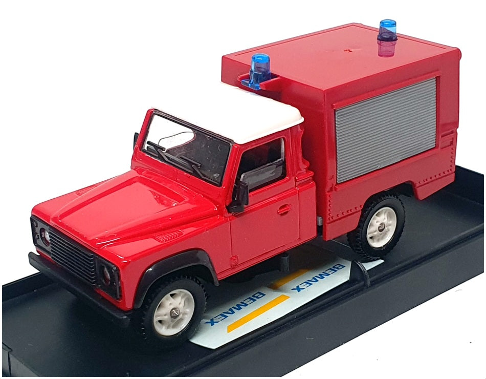 Solido 1/43 Scale 4826 - Land Rover Fire Truck - Red — R.M.Toys Ltd