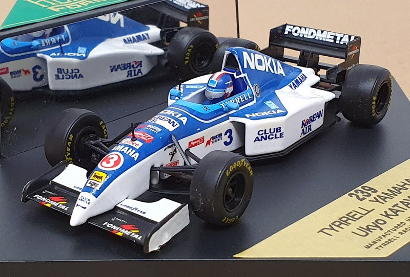 Onyx 1/43 Scale 239 - F1 Tyrrell Yamaha 023 #3 Ukyo Katayama - Blue ...