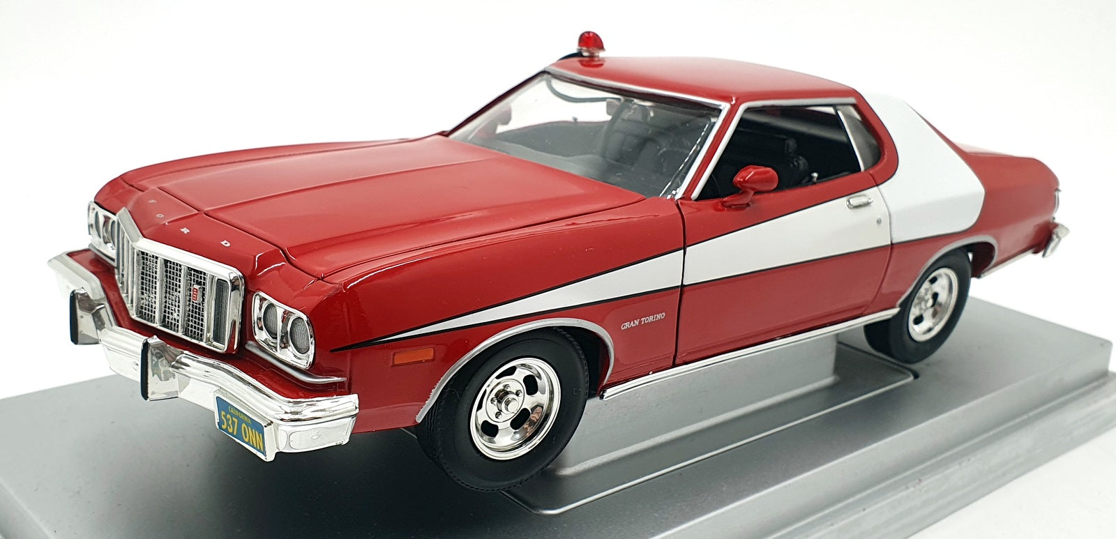 Ertl 1/18 Scale Diecast 33151 - Ford Gran Torino Starsky & Hutch - Red ...