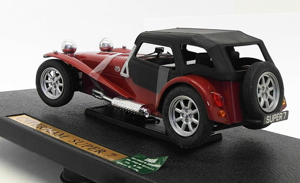 Anson 1/18 Scale 30317-W Lotus Super Seven Caterham 1973 Deep Red/Black ...