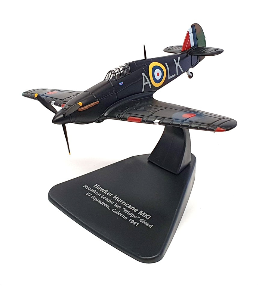 Oxford Diecast 1/72 Scale AC105 - Hawker Hurricane Mk1 87 Sq Gleed ...
