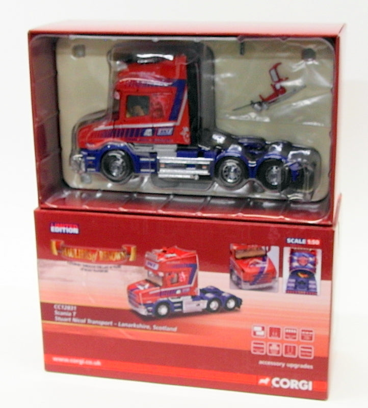 Corgi 1/50 Scale Model Truck CC12831 - Scania T - Stuart Nicol ...