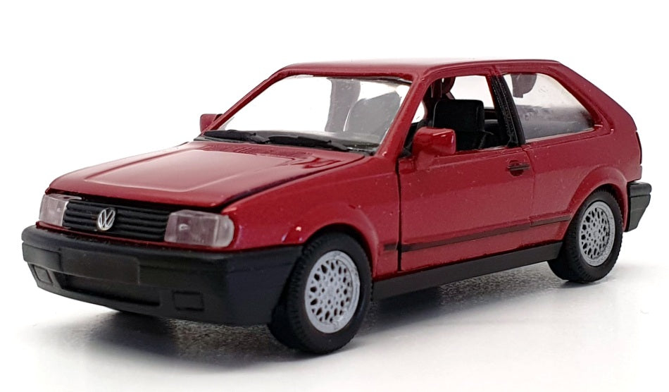 Schabak 1/43 Scale Model Car 1001 - Volkswagen Polo Coupe - Deep Red ...
