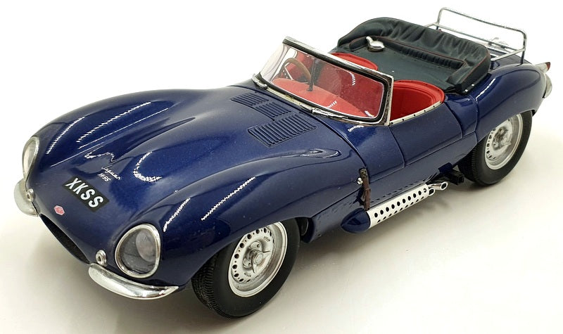 Autoart 1/18 Scale Diecast DC271022A - Jaguar XK SS - Blue With Case ...