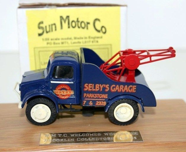 SUN MOTOR CO 1/43 - 156W BEDFORD OS BREAKDOWN LORRY WMTC BROOKLIN ...