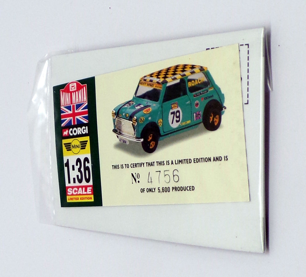 Corgi 1/36 Scale 04431 - Mini Mighty Minis Racing - #79 Sam Roach — R.M ...