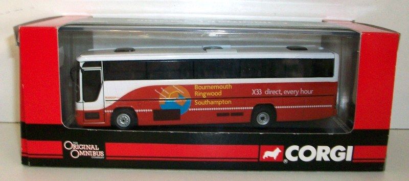Corgi 1/76 Scale Bus OM43312 - Plaxton Premiere Wilts & Dorset X33 — R ...