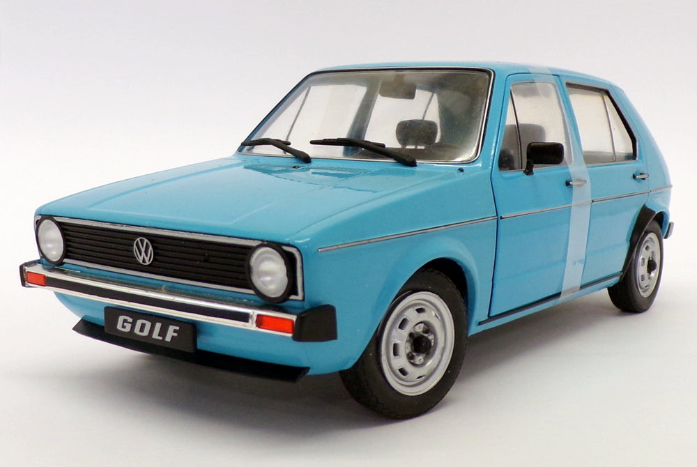 Solido 1/18 Scale Model Car S1800208 - Volkswagen Golf - Miami Blue — R ...