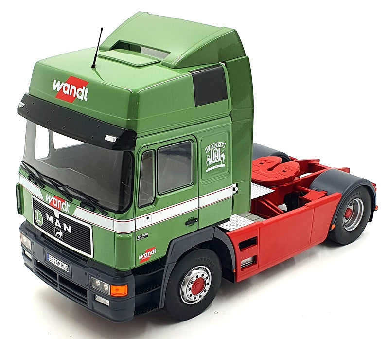 Model Car Group MCG 1/18 Scale Model Truck MCG18246 - MAN F2000 Green ...