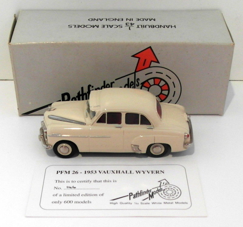 Pathfinder Models 1/43 Scale PFM26 - 1953 Vauxhall Wyvern 1 Of 600 — R ...