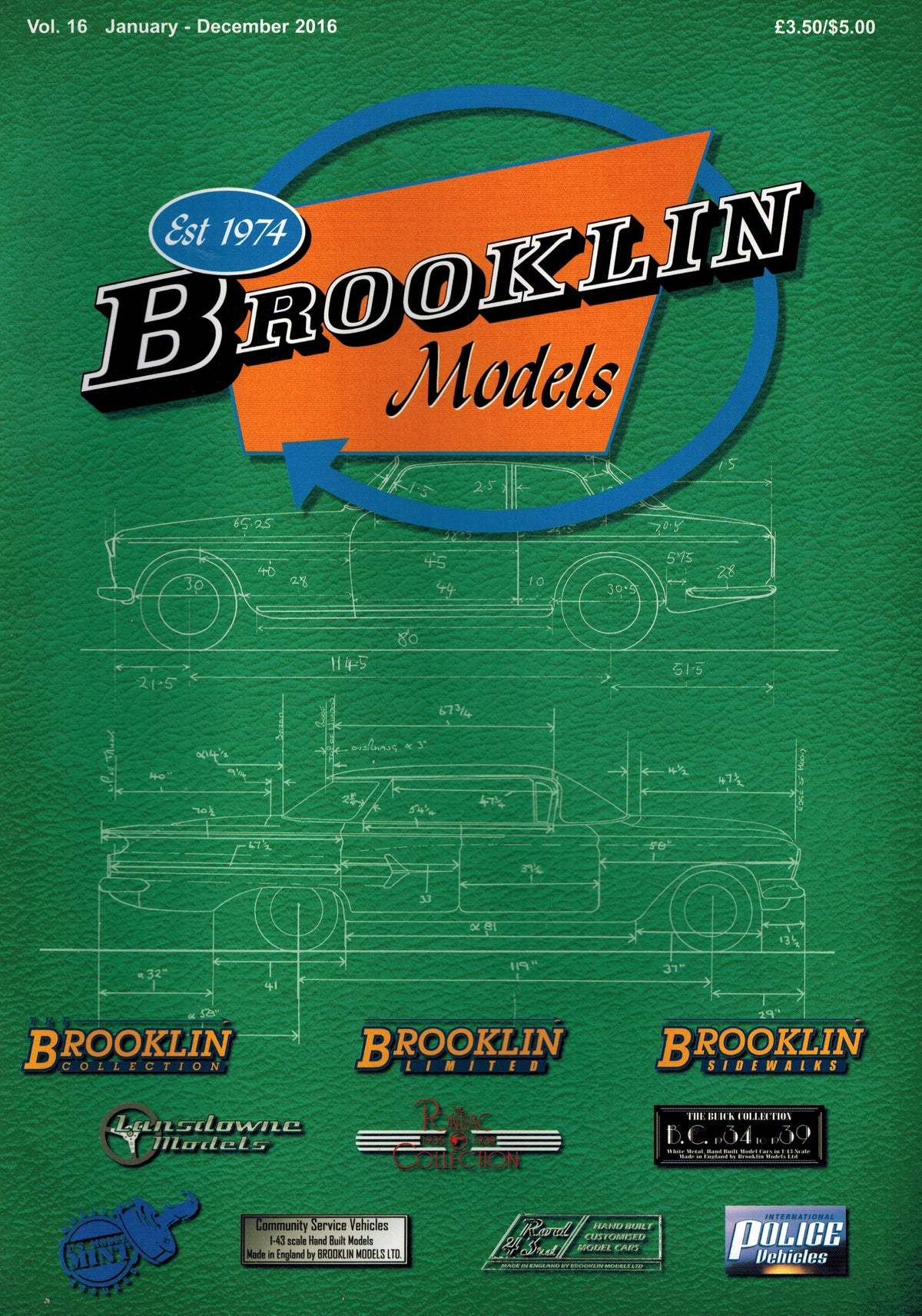 Brooklin Models 2016 Catalogue Vol 16 Brooklin Lansdowne IPV Buick CSV ...