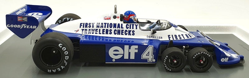 Spark 1/18 Scale 18S574 - F1 Tyrrell P34 #4 Canadian GP 1977 Depailler — R.M.Toys Ltd