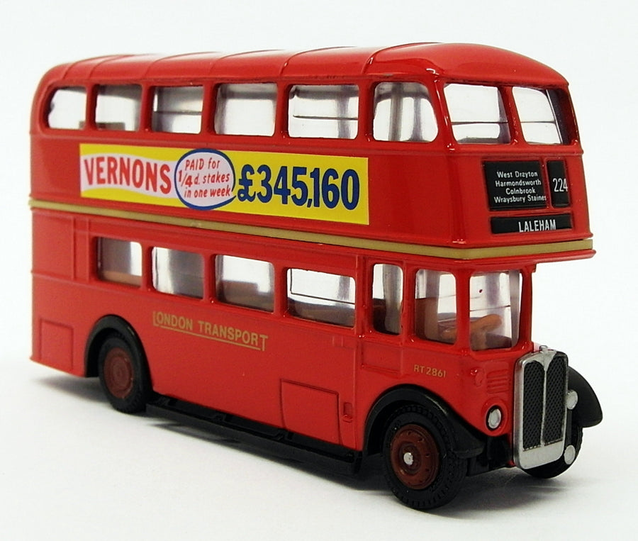 EFE 1/76 Scale Bus 10112 - RT Double Deck London Bus - Vernons — R.M ...