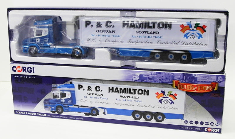 Corgi 1/50 Scale Model Truck CC12825 - Scania T Fridge Trailer - P&C ...
