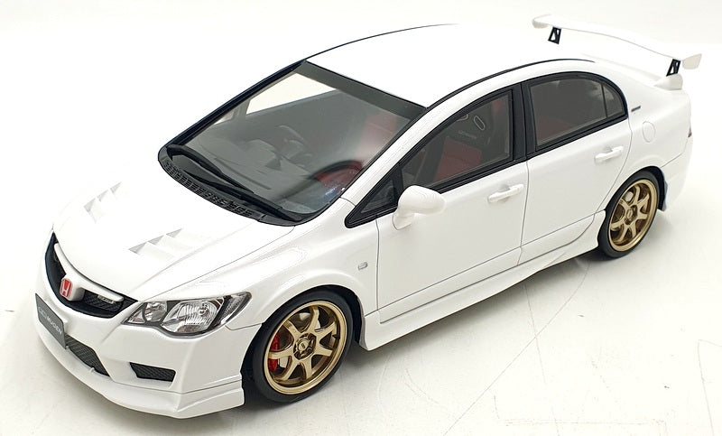 Otto Mobile 1/18 Scale Resin OT941 - Honda Civic Type-R FD2 Mugen - White — R.M.Toys Ltd