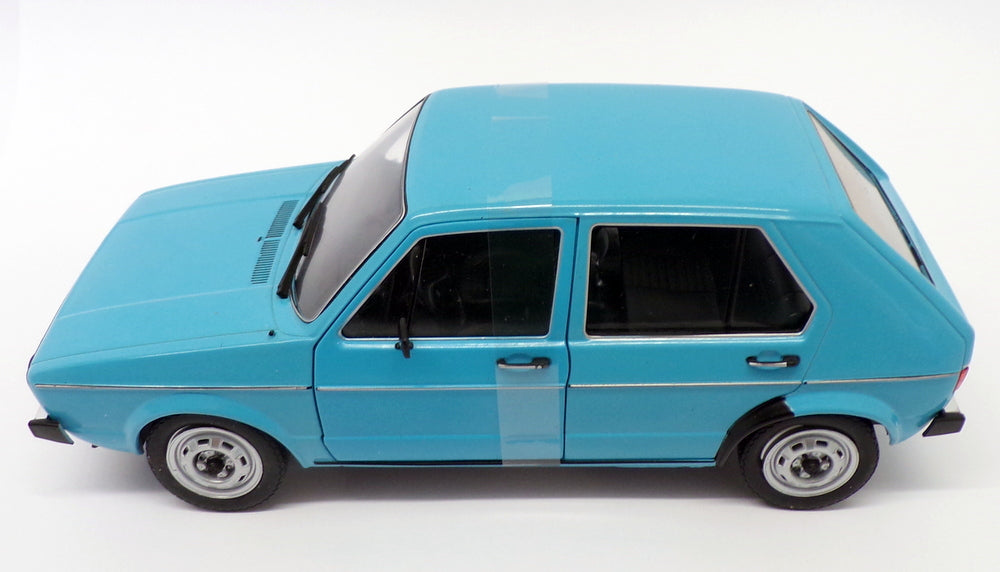 Solido 1/18 Scale Model Car S1800208 - Volkswagen Golf - Miami Blue — R ...