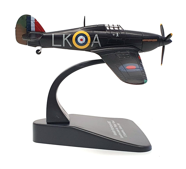 Oxford Diecast 1/72 Scale AC105 - Hawker Hurricane Mk1 87 Sq Gleed ...