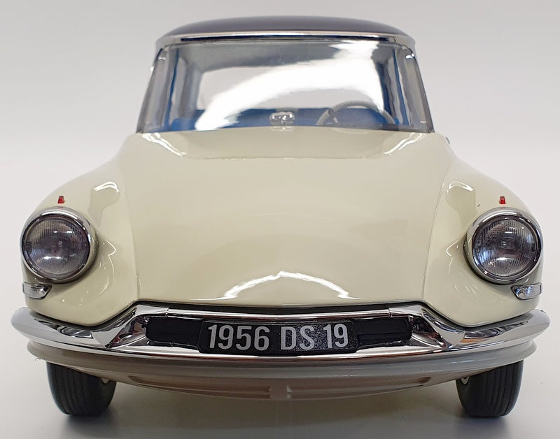 Norev 1/12 Scale 121565 - 1956 Citroen DS 19 Champagne & Aubergine — R ...