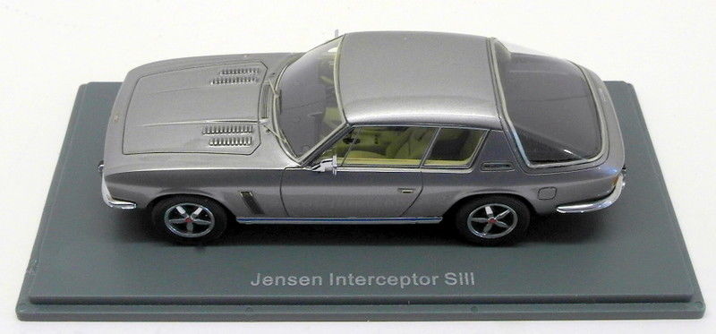 Neo 1/43 Scale Resin Model Car NEO43390 - Jensen Interceptor - Grey — R ...