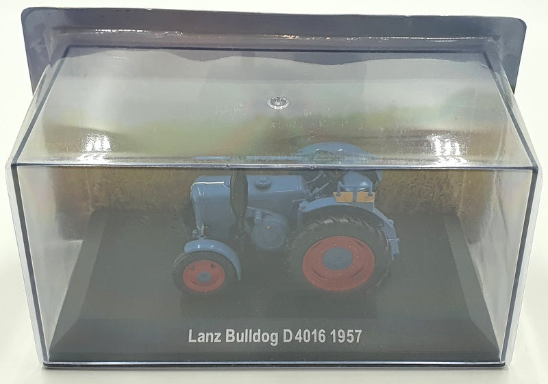 Hachette 1/43 Scale Model Tractor HL13 - 1957 Lanz Bulldog D4016 - Blue — R.M.Toys Ltd