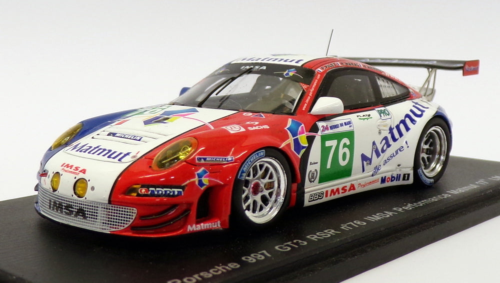 Spark Models 1/43 Scale S3417 - Porsche 997 GT3 RSR #76 LM 2011 — R.M ...