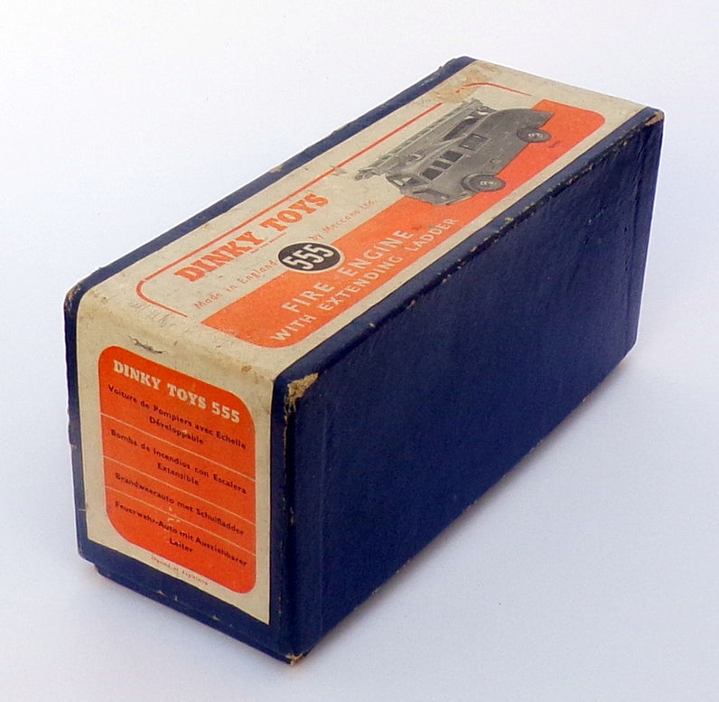 Dinky Toys Original 555 - Fire Engine With Extending Ladder - Red — R.M ...