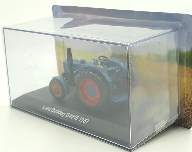 Hachette 1/43 Scale Model Tractor HL13 - 1957 Lanz Bulldog D4016 - Blue — R.M.Toys Ltd