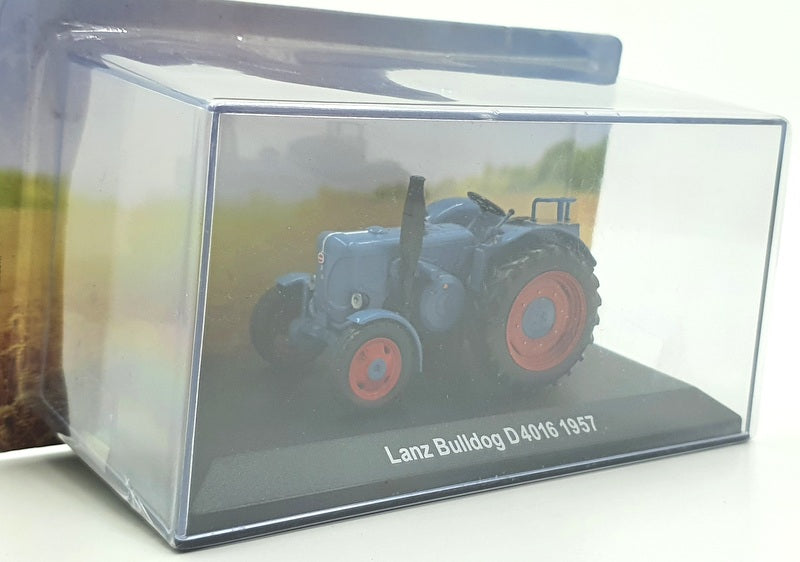 Hachette 1/43 Scale Model Tractor HL13 - 1957 Lanz Bulldog D4016 - Blue — R.M.Toys Ltd