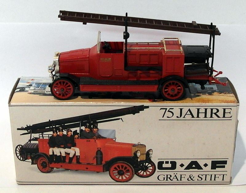 Conrad Models 1/43 Scale 1018 - O.A.F Graf & Stift Fire Engine - Red ...