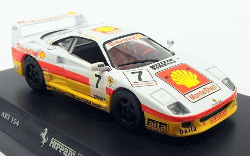 Detail Cars 1/43 Scale Model Car ART154 - Ferrari F40 GC 1994 - Shell ...