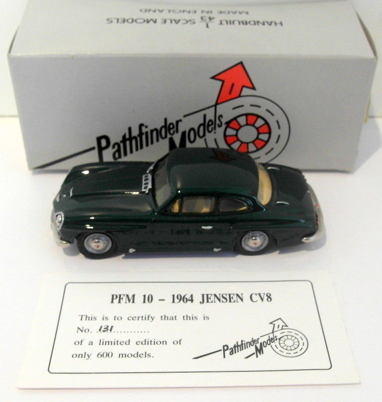 Pathfinder Models 1/43 Scale PFM10 - 1964 Jensen 2CV8 1 Of 600 Green ...