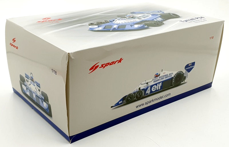 Spark 1/18 Scale 18S574 - F1 Tyrrell P34 #4 Canadian GP 1977 Depailler — R.M.Toys Ltd