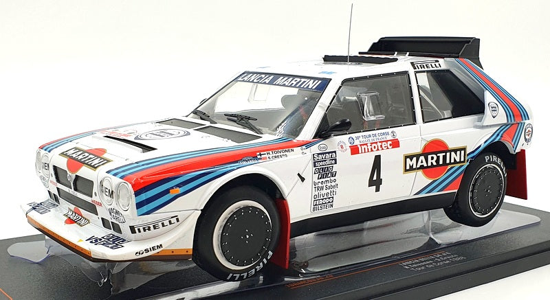 Ixo 1/18 Scale Diecast 18RMC083B - Lancia Delta S4 #4 T.D.Corse 1986 ...