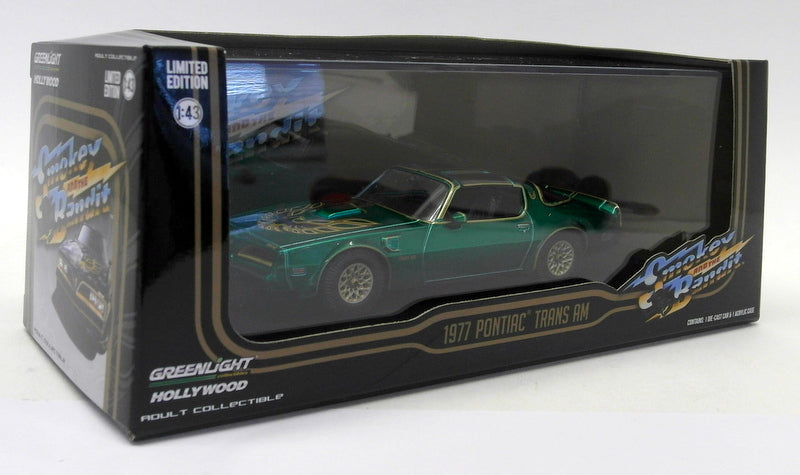 Greenlight 1/43 - 86513 - 1977 Pontiac Trans Am Smokey & The Bandit ...