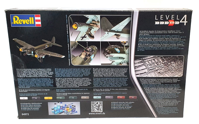 Revell 1/72 Scale Model Aircraft Kit 04972 - Junkers Ju88 A-1 Battle of Britain — R.M.Toys Ltd
