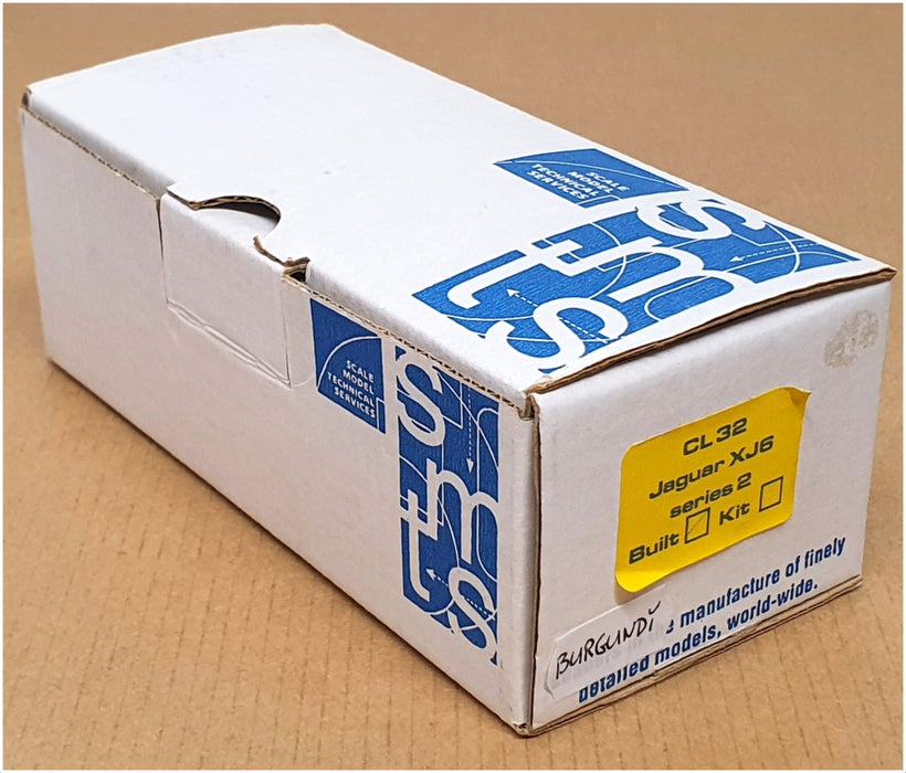 SMTS 1/43 Scale CL32 - Jaguar XJS Series 2 - Burgundy — R.M.Toys Ltd