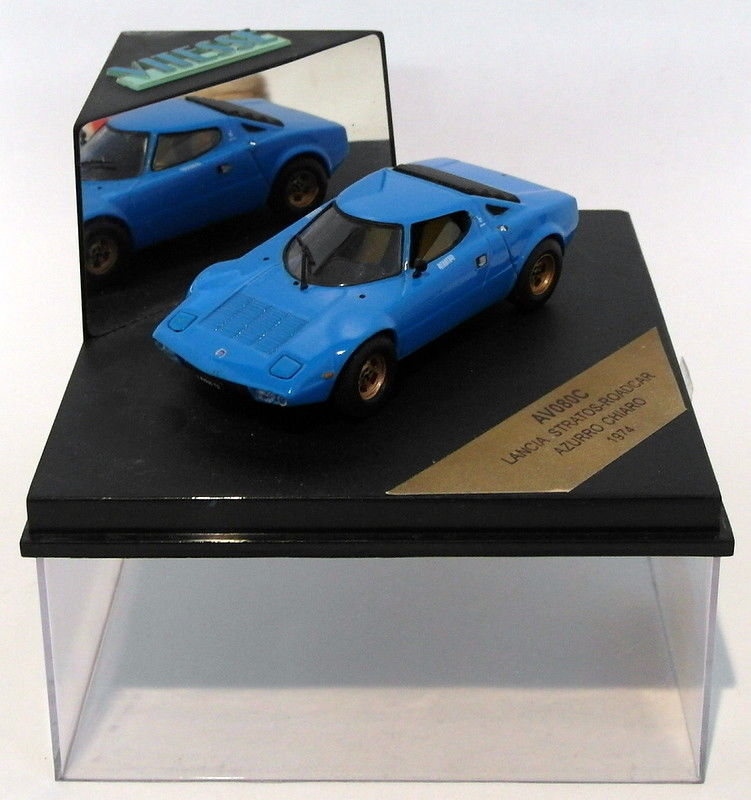 Vitesse Models 1/43 Scale Diecast V080C - 1974 Lancia Stratos Azurro C ...