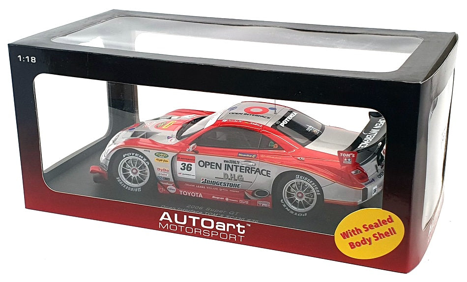 Autoart 1/18 Scale 80631 - Lexus SC430 Super GT 2006 "Toms" #36 - Red ...