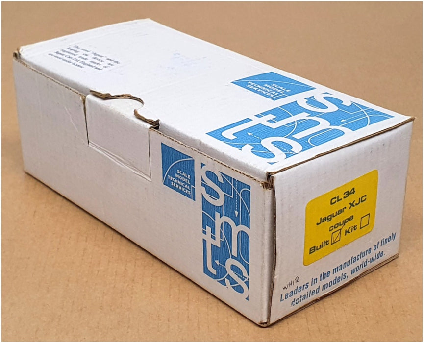 SMTS 1/43 Scale CL34 - Jaguar XJC Coupe - White Black Roof — R.M.Toys Ltd