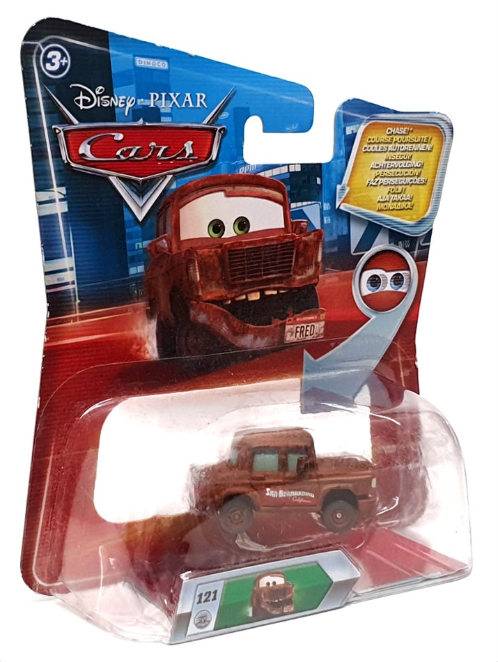 Mattel Disney Pixar Cars T0734 #121 - Fred Vehicle - Brown — R.M.Toys Ltd