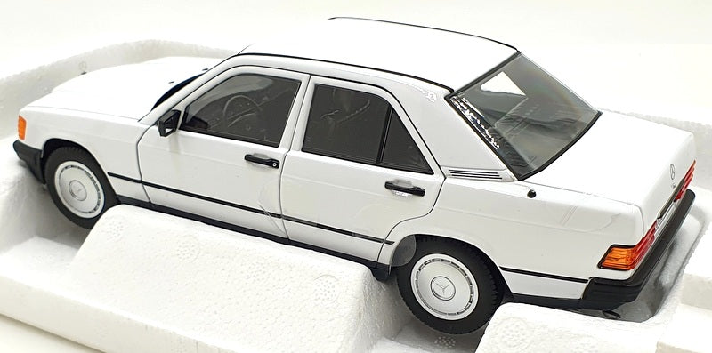 Norev 1/18 Scale Diecast 183820 - Mercedes-Benz 190E 1982 - White — R.M.Toys Ltd