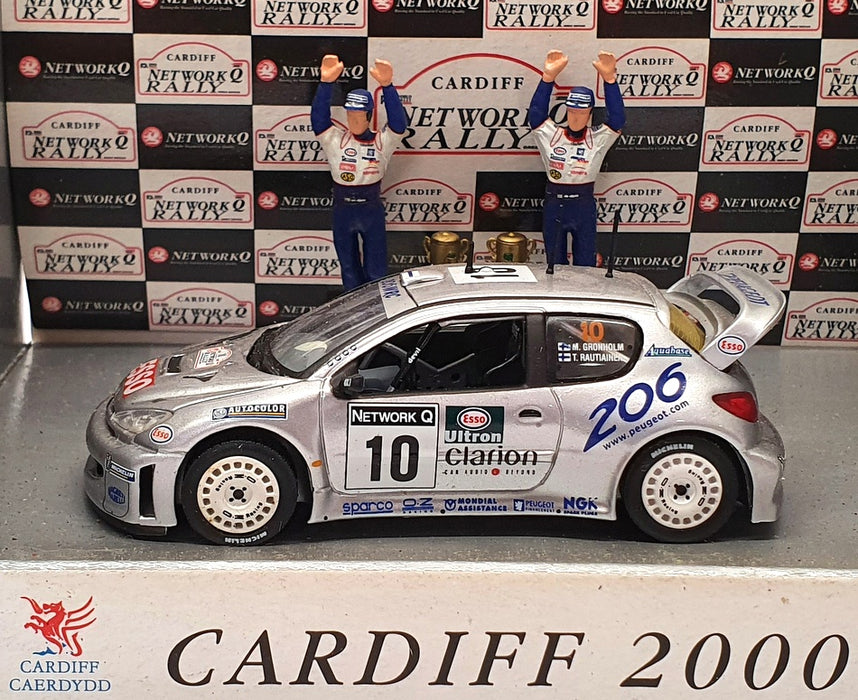 Vitesse 1/43 Scale SKW026 - Peugeot 206 WRC - Gronholm/Rautiainen 2000 ...