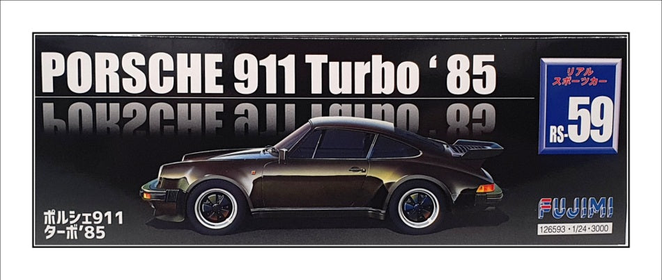 Fujimi 1/24 Scale Unbuilt Kit 126593 - 1985 Porsche 911 Turbo — R.M ...