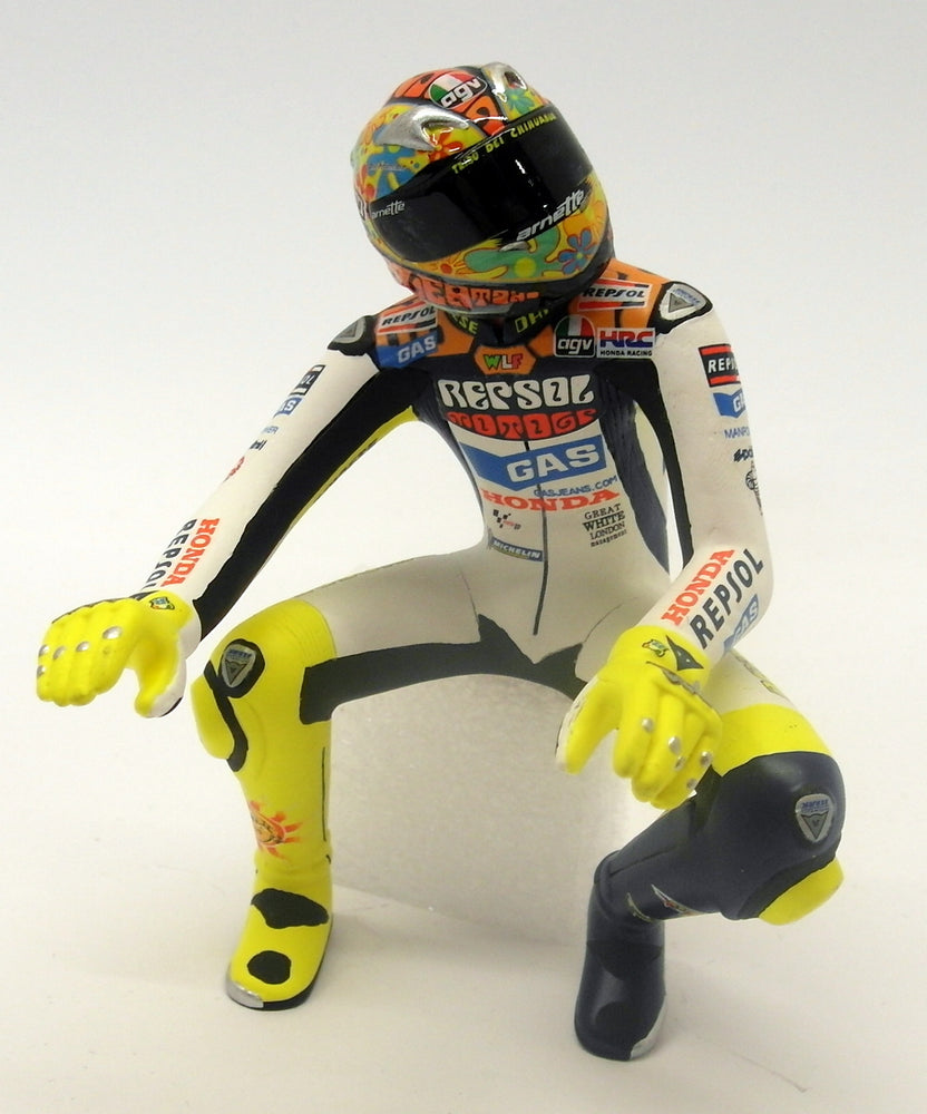 Minichamps 1/12 Scale 312 030186 Valentino Rossi Figure Riding Valencia ...