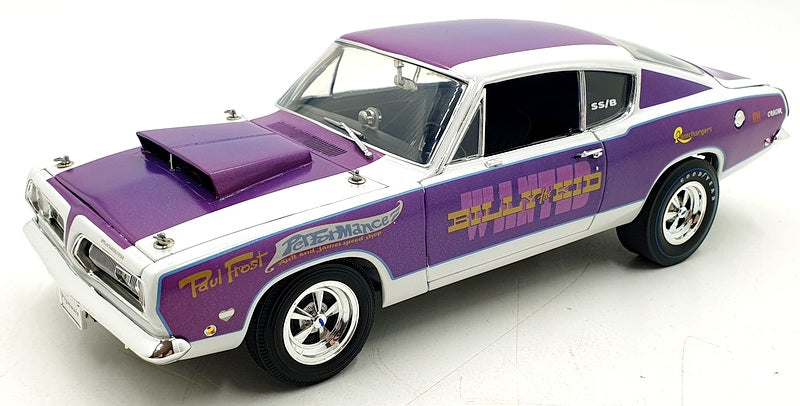 Acme 1/18 Scale A1806125 - 1968 Plymouth Barracuda Billy The Kid ...